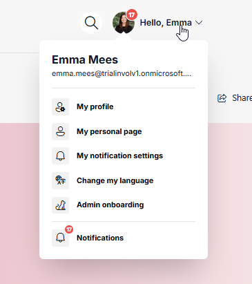 How to set my personal notification settings and preferences?